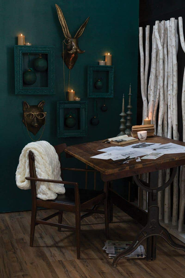 E + E Wall Mount | Eloise the Fox in Antique Gold | Chapin Furniture