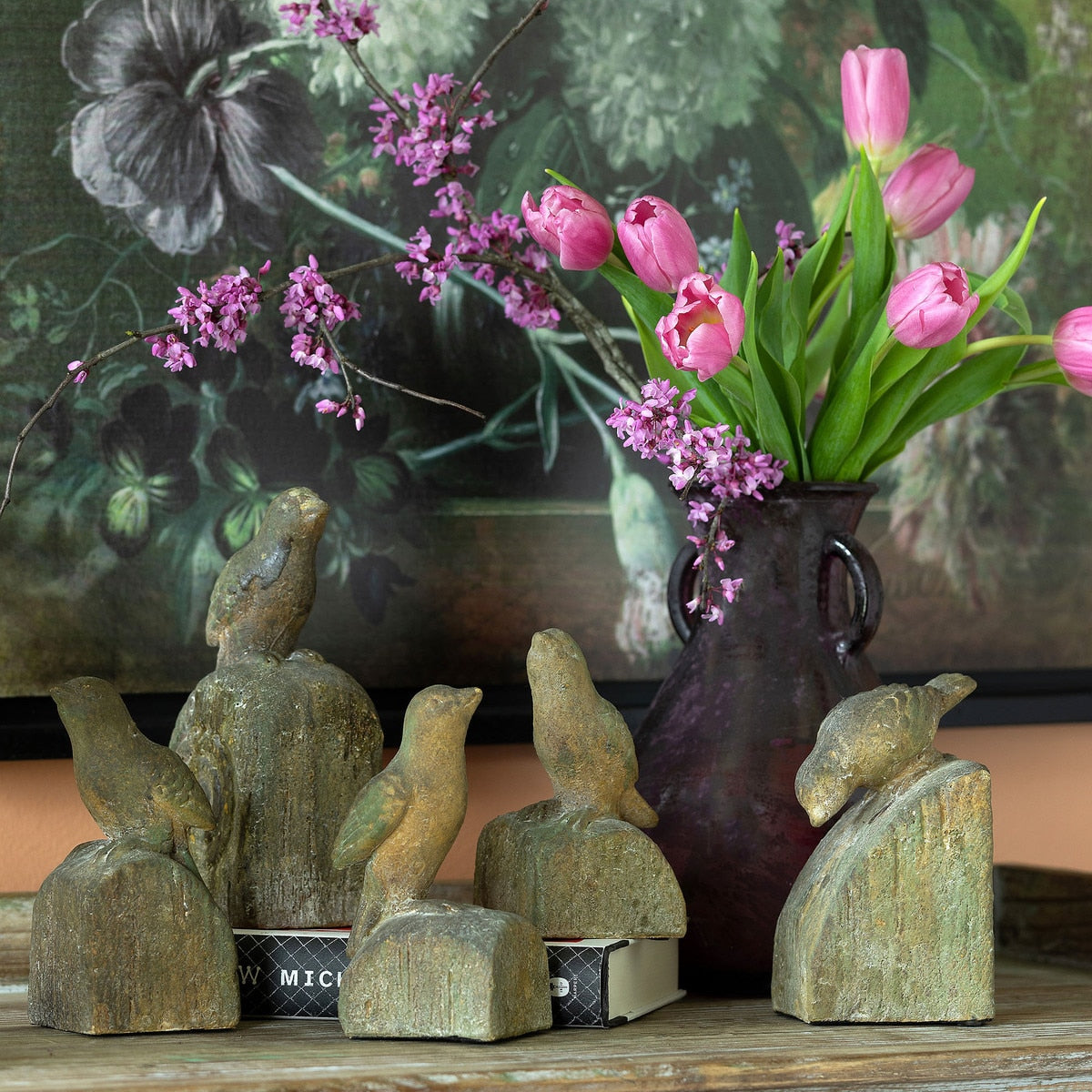 Song Bird Relics, Set of 5, Assorted Sizes | Chapin Furniture