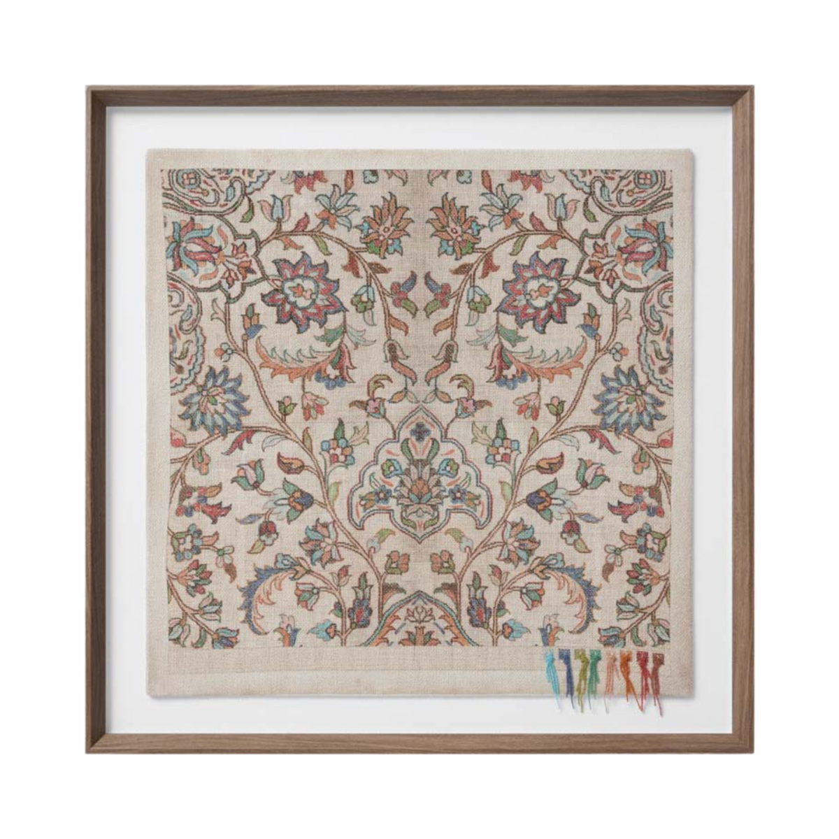 Loloi Rug Map Primary 25" x 25" Wall Art | Chapin Furniture