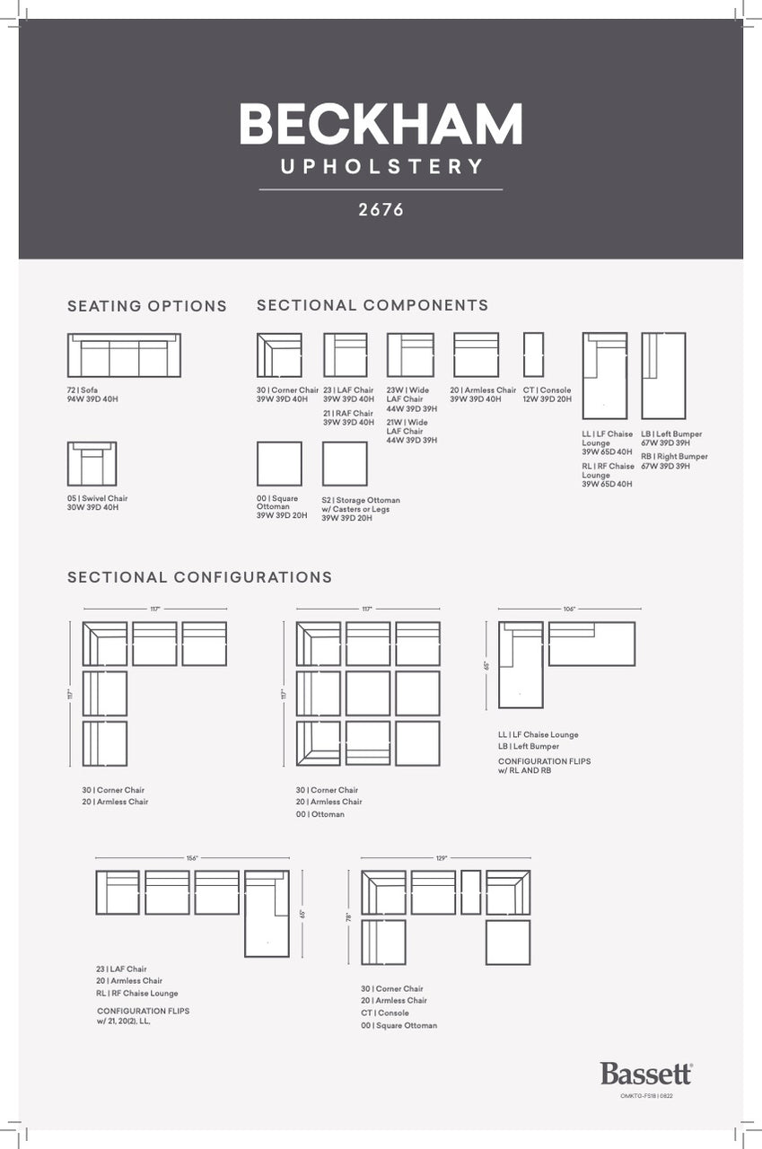 Beckham Pit Sectional | Chapin Furniture