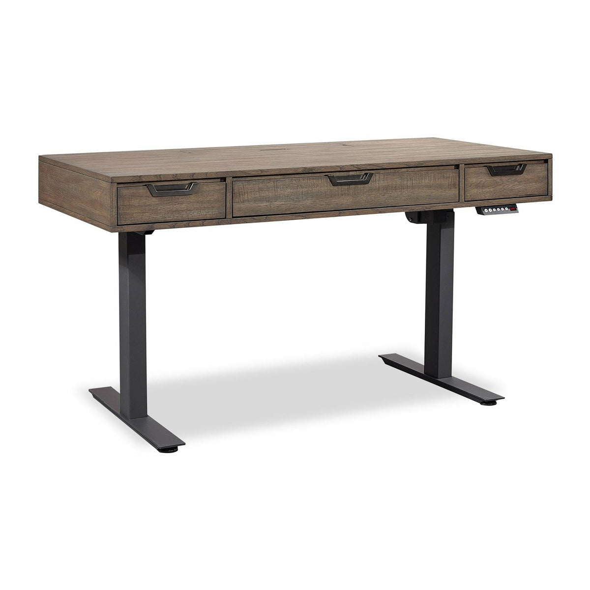 Harper Point Fossil 60" Adj. Lift Desk Top | Chapin Furniture
