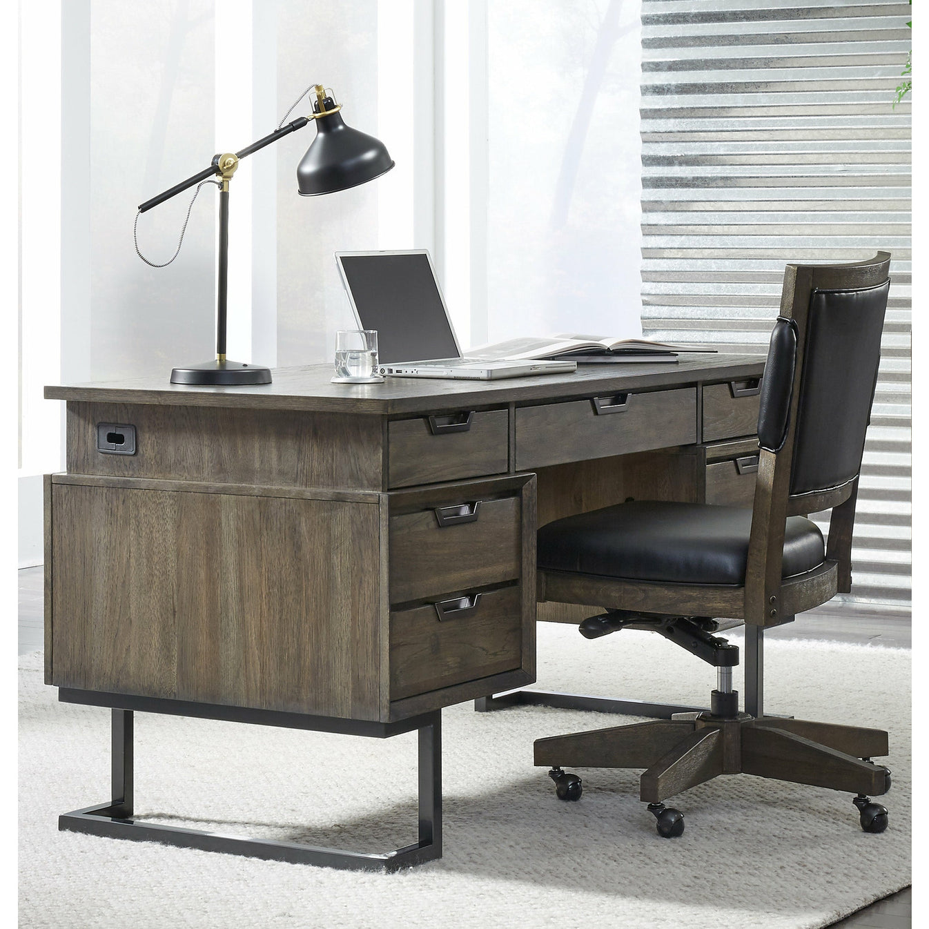 Harper Point Fossil Office Chair– Chapin Furniture